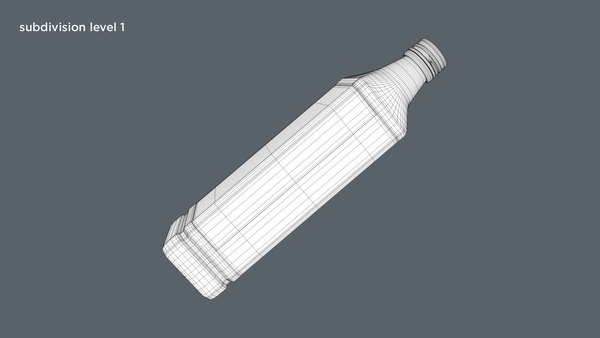 Bottle 7 5 cl model - TurboSquid 1487439
