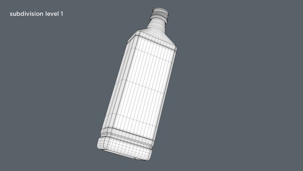 Bottle 7 5 cl model - TurboSquid 1487439