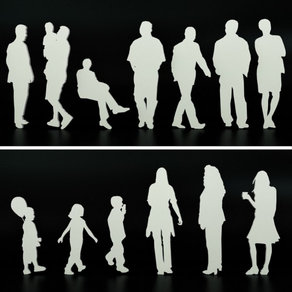 3D Entourage Models | TurboSquid