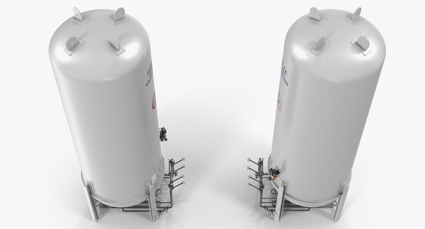 3D lng storage tank vertical model - TurboSquid 1237444