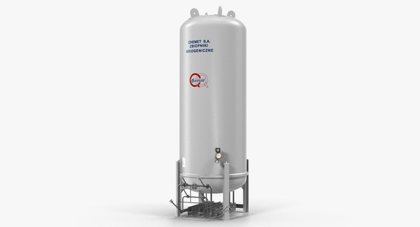 3D lng storage tank vertical model - TurboSquid 1237444