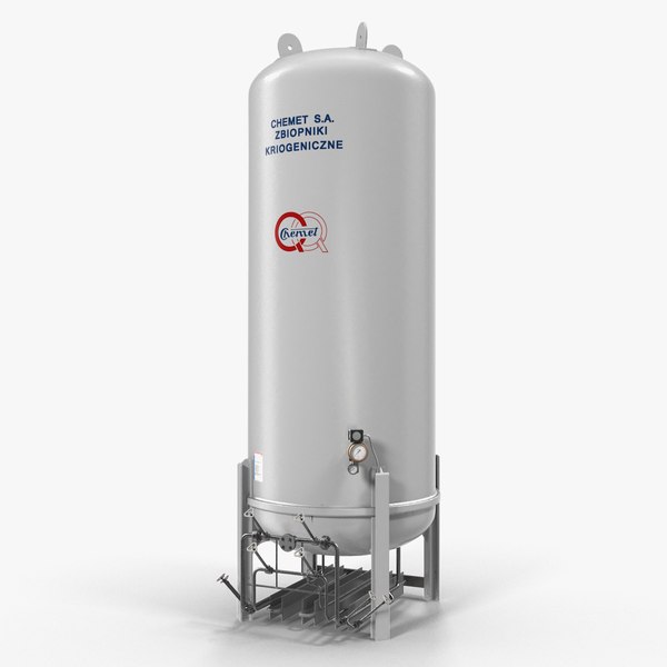 3D lng storage tank vertical model - TurboSquid 1237444