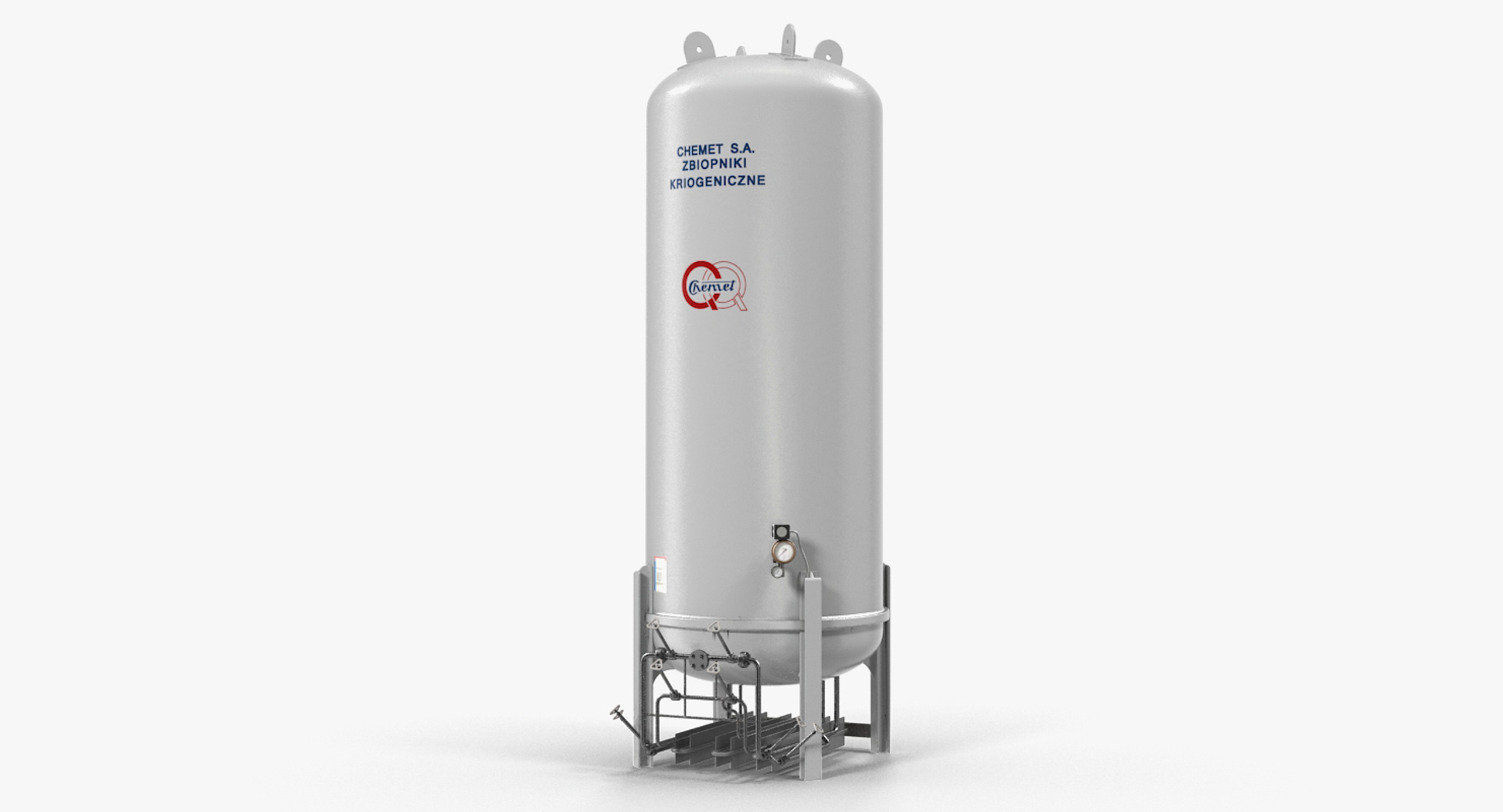3D Lng Storage Tank Vertical Model - TurboSquid 1237444
