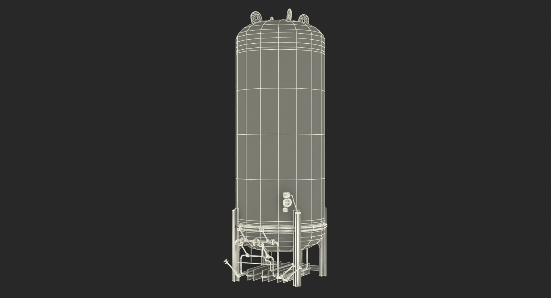 3D Lng Storage Tank Vertical Model - TurboSquid 1237444