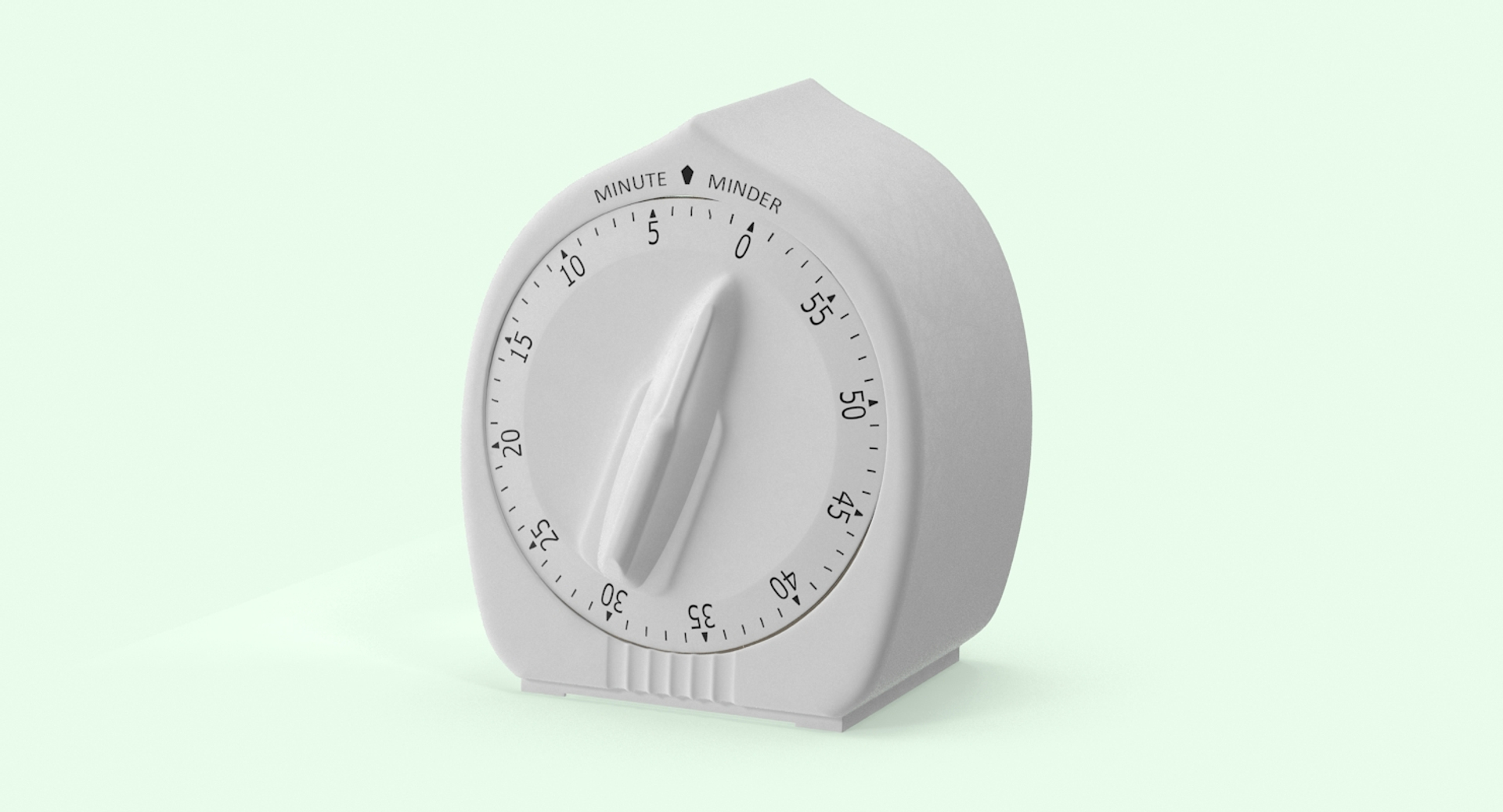 3d Model Kitchen Timer 3 Minutes