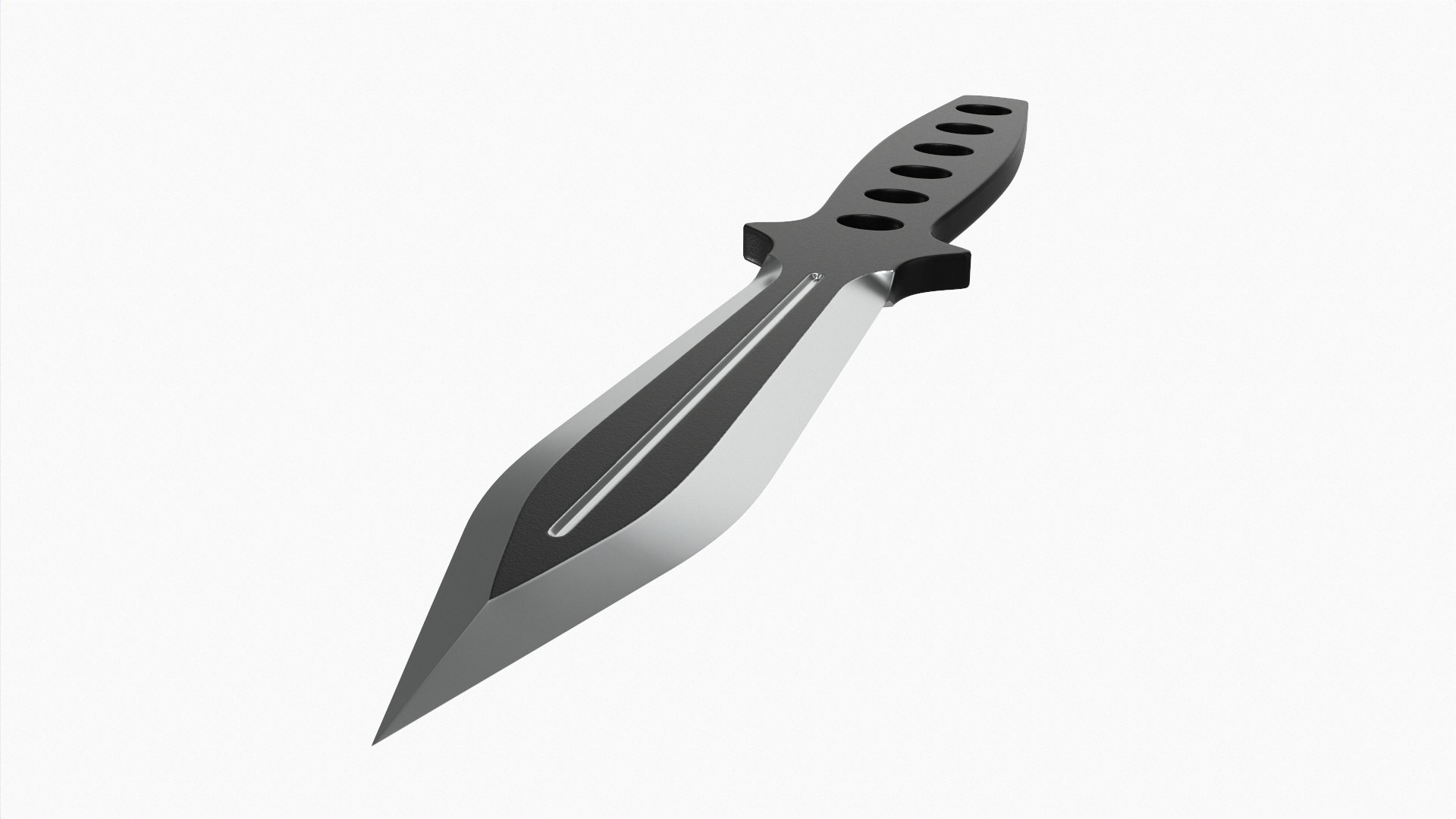 Throwing Knife 05 3D - TurboSquid 1856602