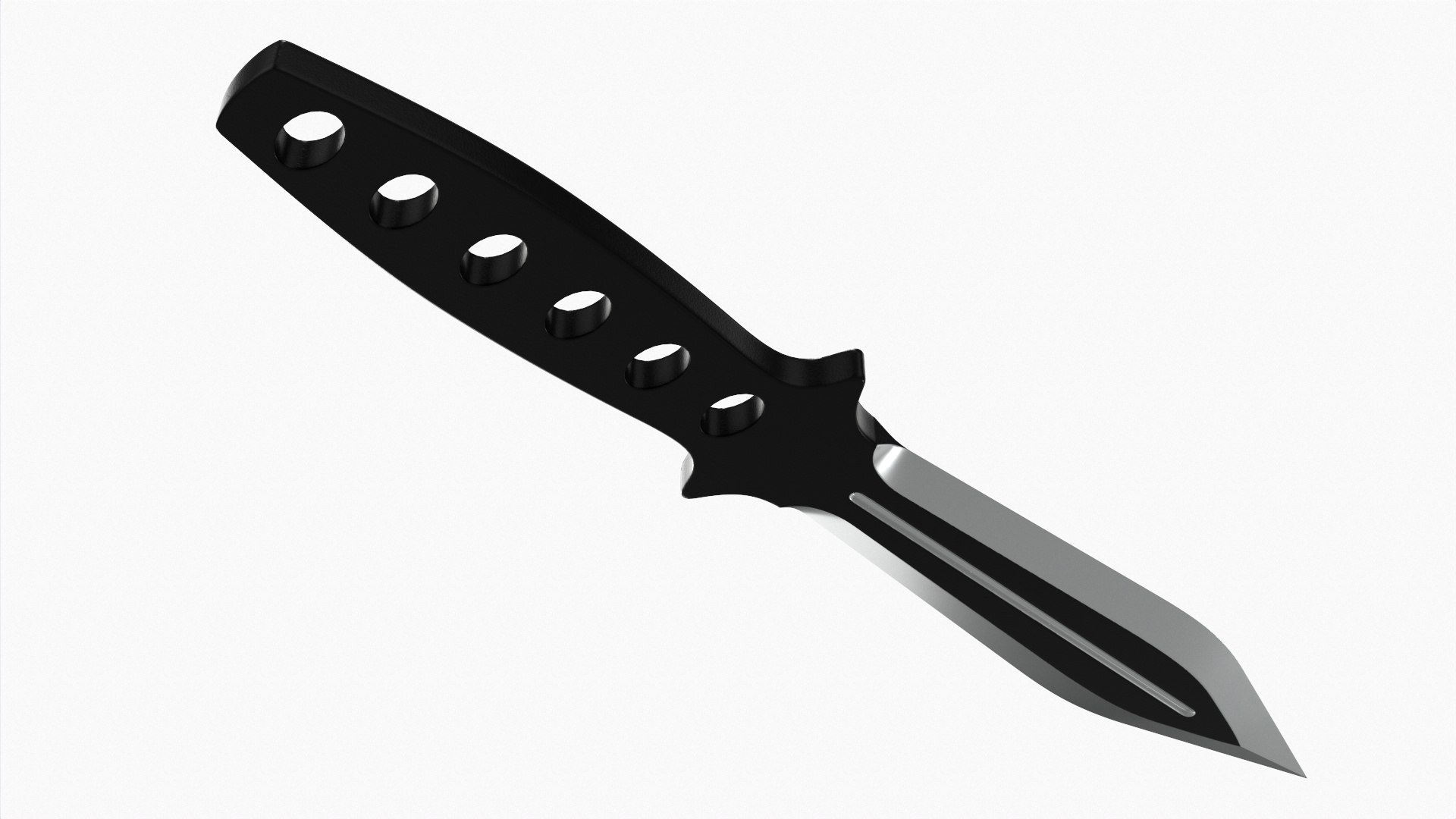 Throwing Knife 05 3D - TurboSquid 1856602