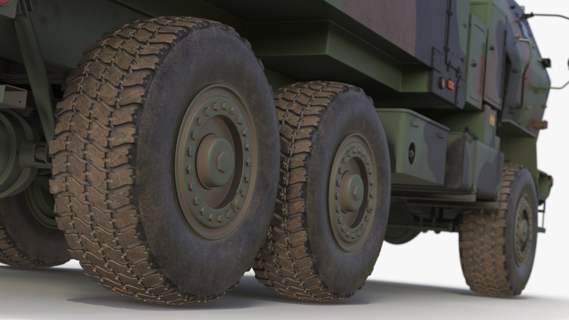 Deployed Military Mobile Command Truck Simplified 3D Model - TurboSquid ...