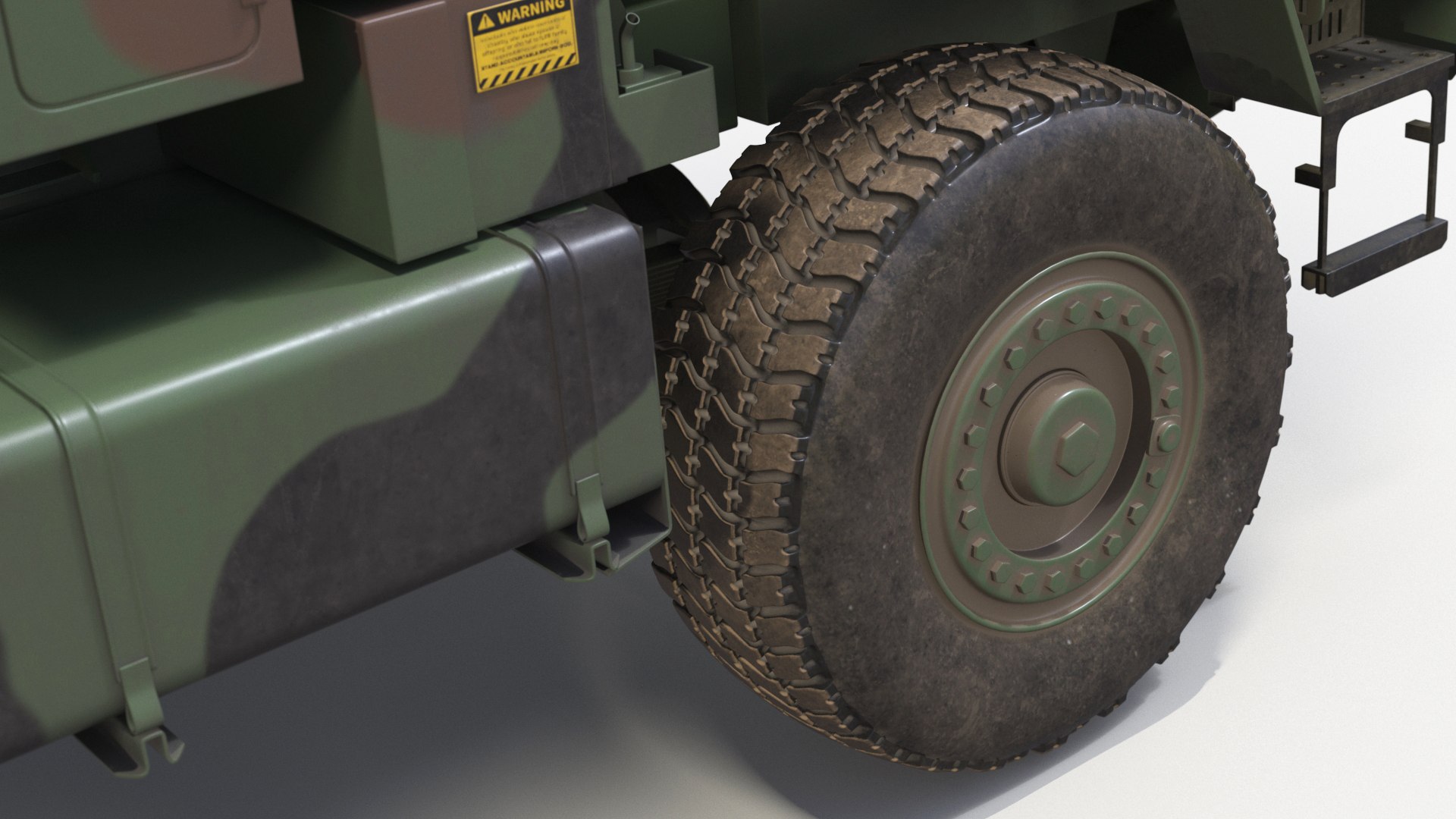 Deployed Military Mobile Command Truck Simplified 3D Model - TurboSquid ...