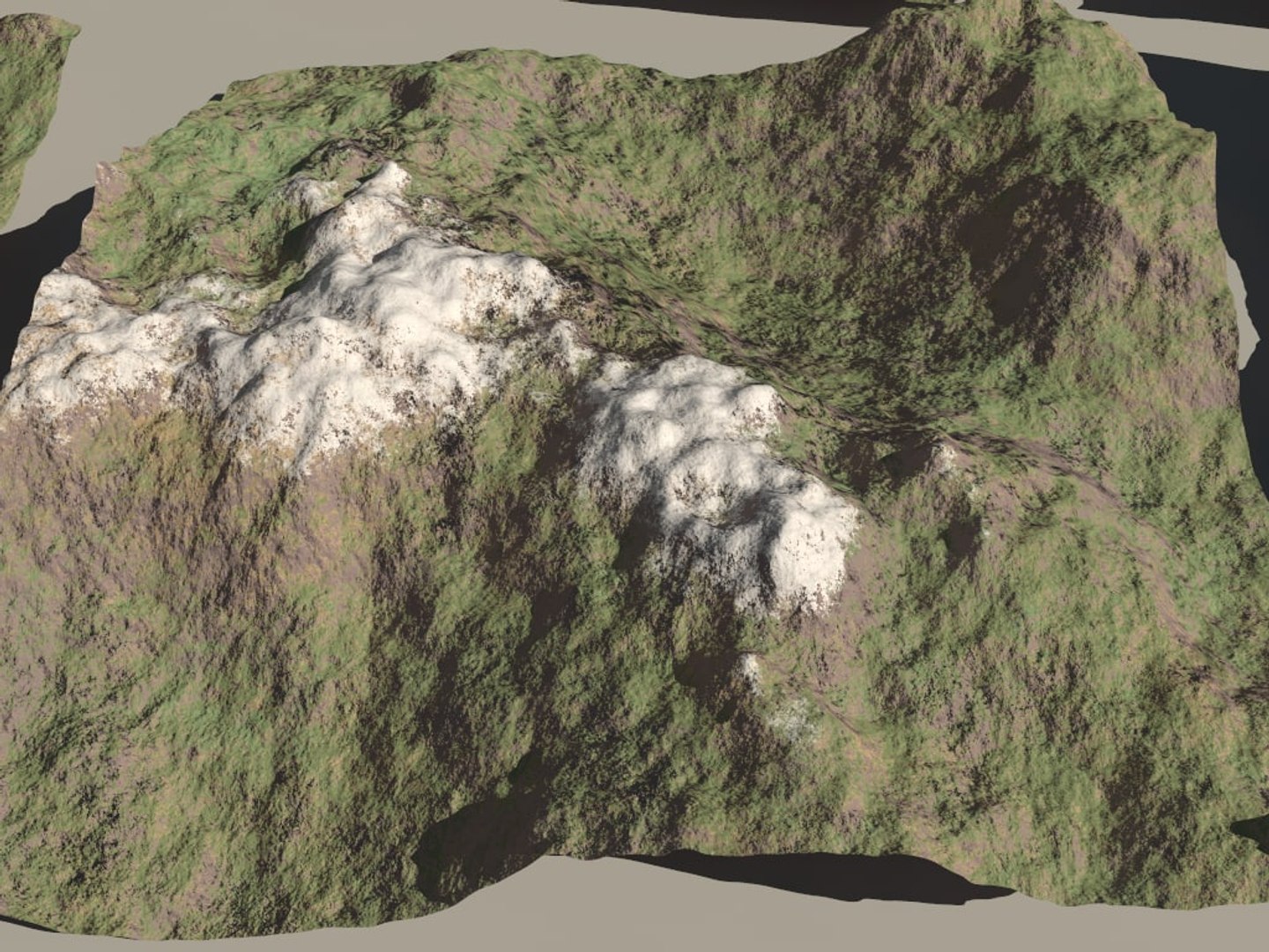 3d Obj Mountains