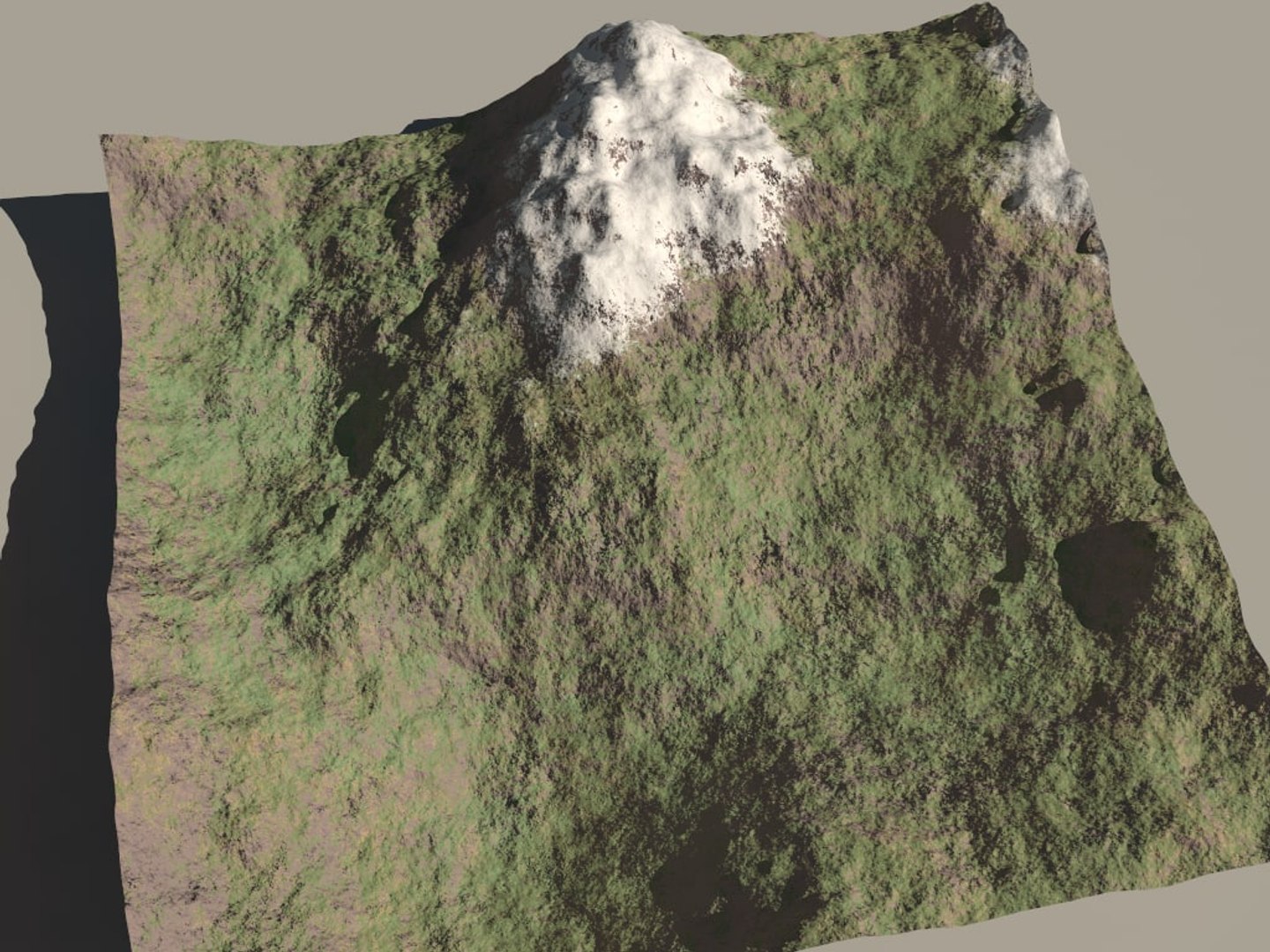 3d Obj Mountains