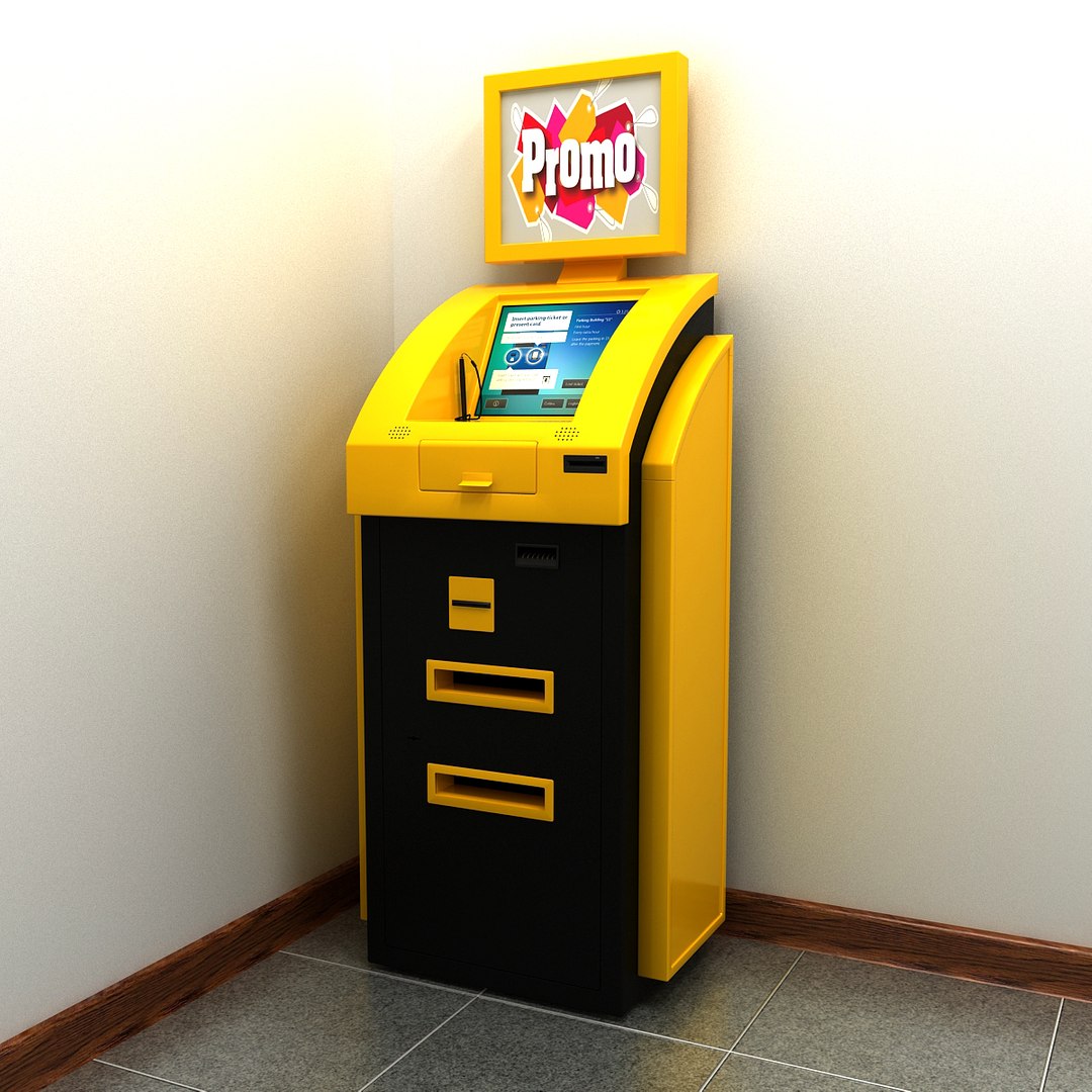 3d Model Cash Terminal 3