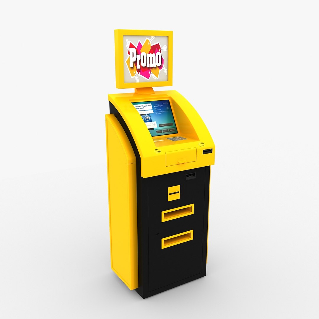 3d Model Cash Terminal 3
