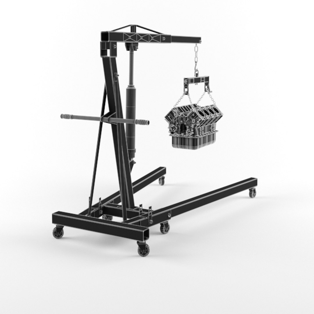 Engine Hoists 3D Model - TurboSquid 1350474