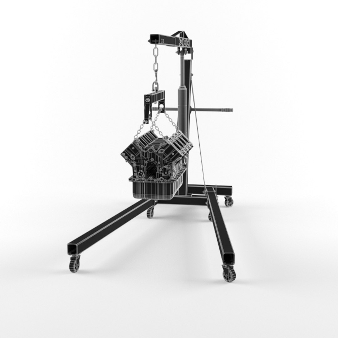 Engine Hoists 3D Model - TurboSquid 1350474