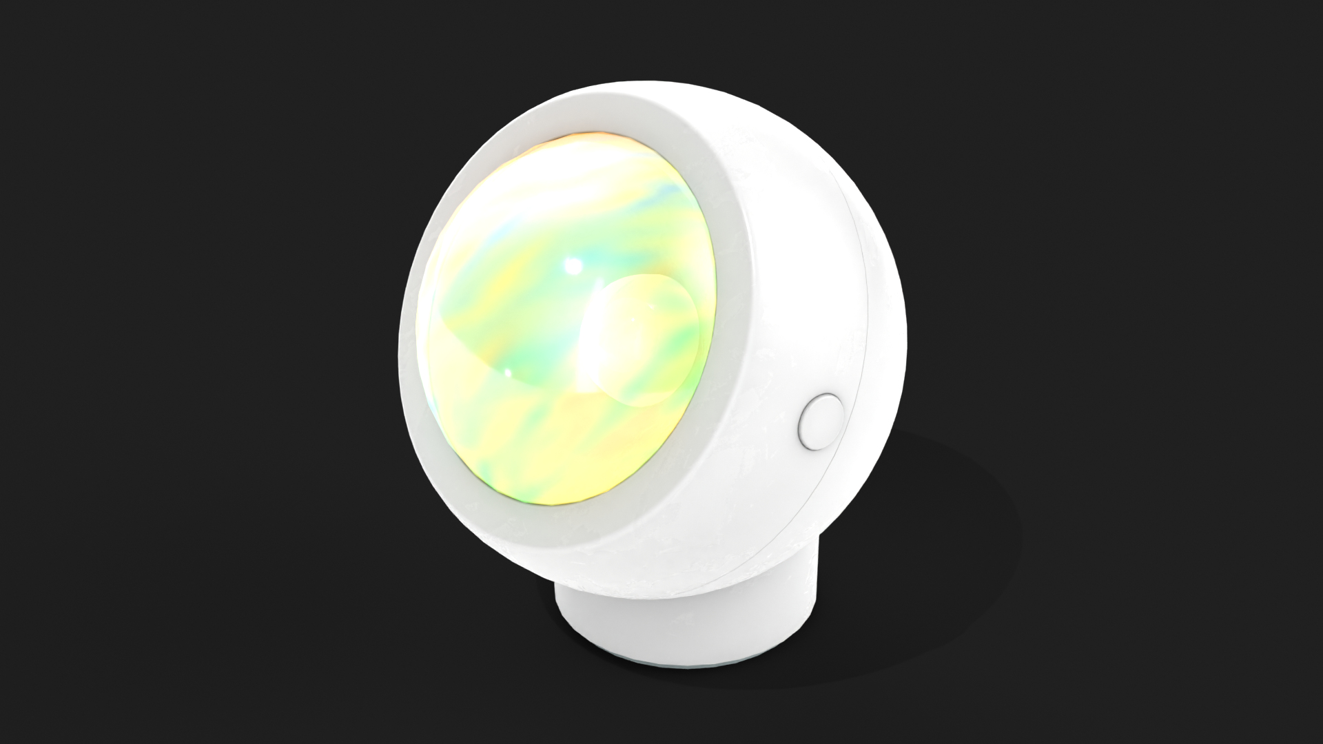 Futuristic Table Lamp 3D - TurboSquid 2133044