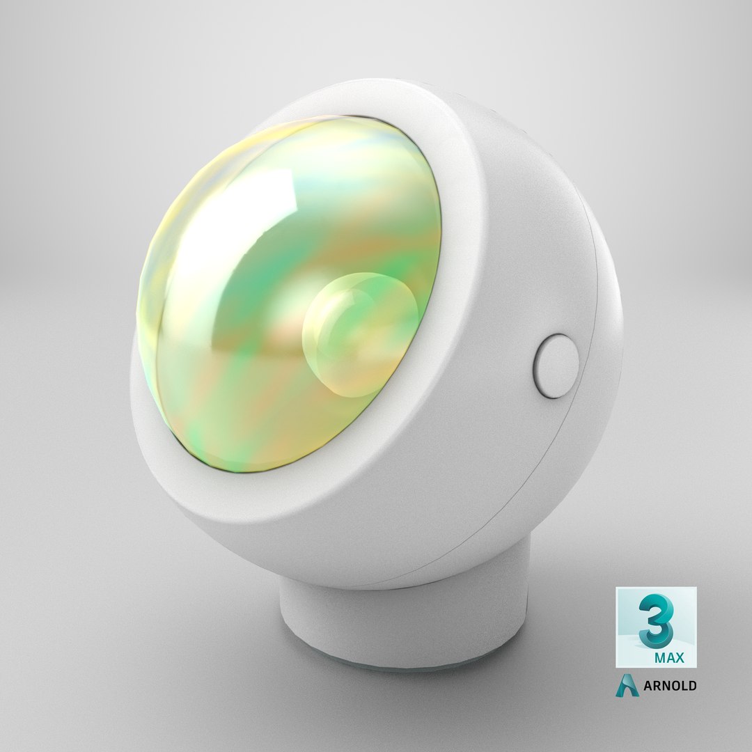Futuristic Table Lamp 3D - TurboSquid 2133044