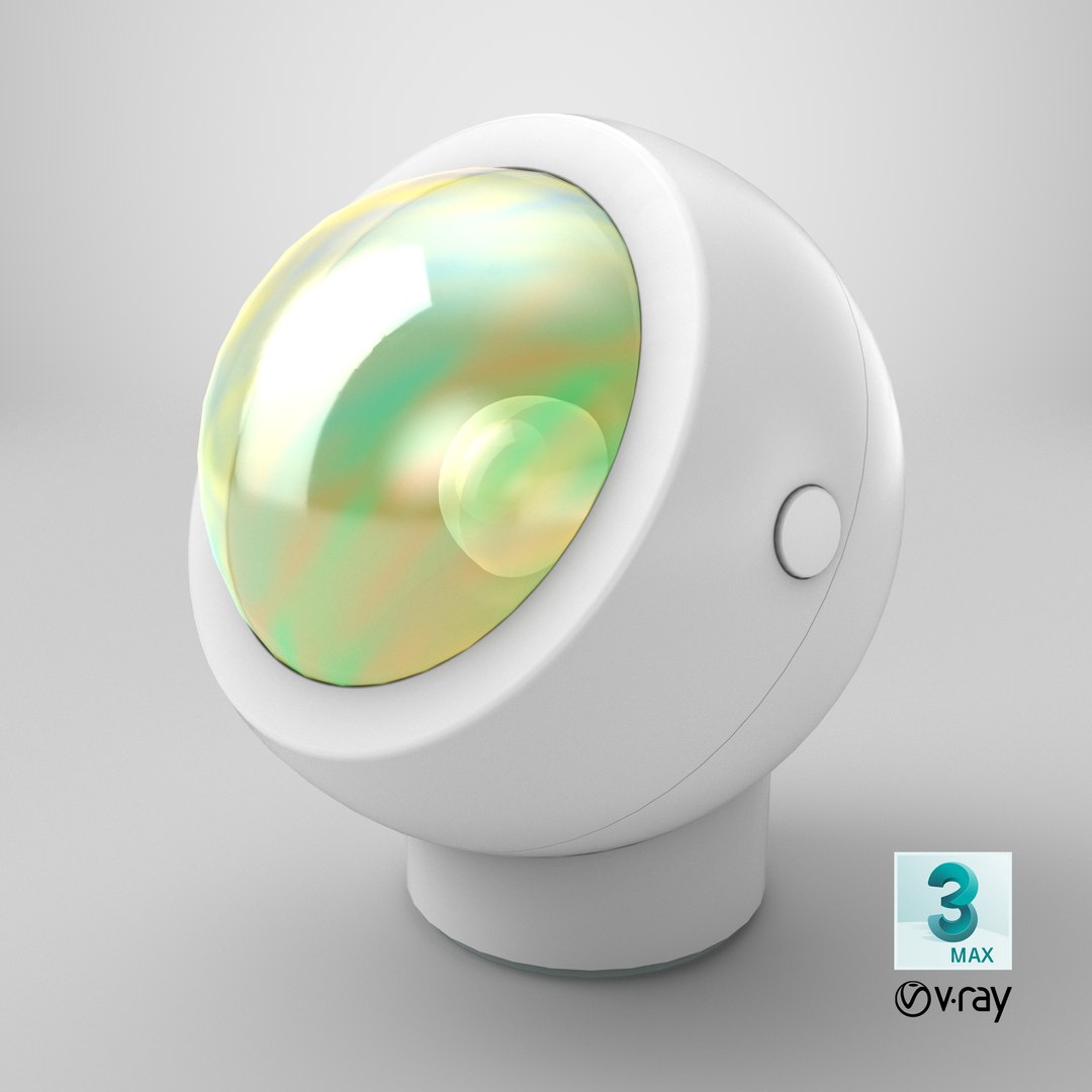 Futuristic Table Lamp 3D - TurboSquid 2133044