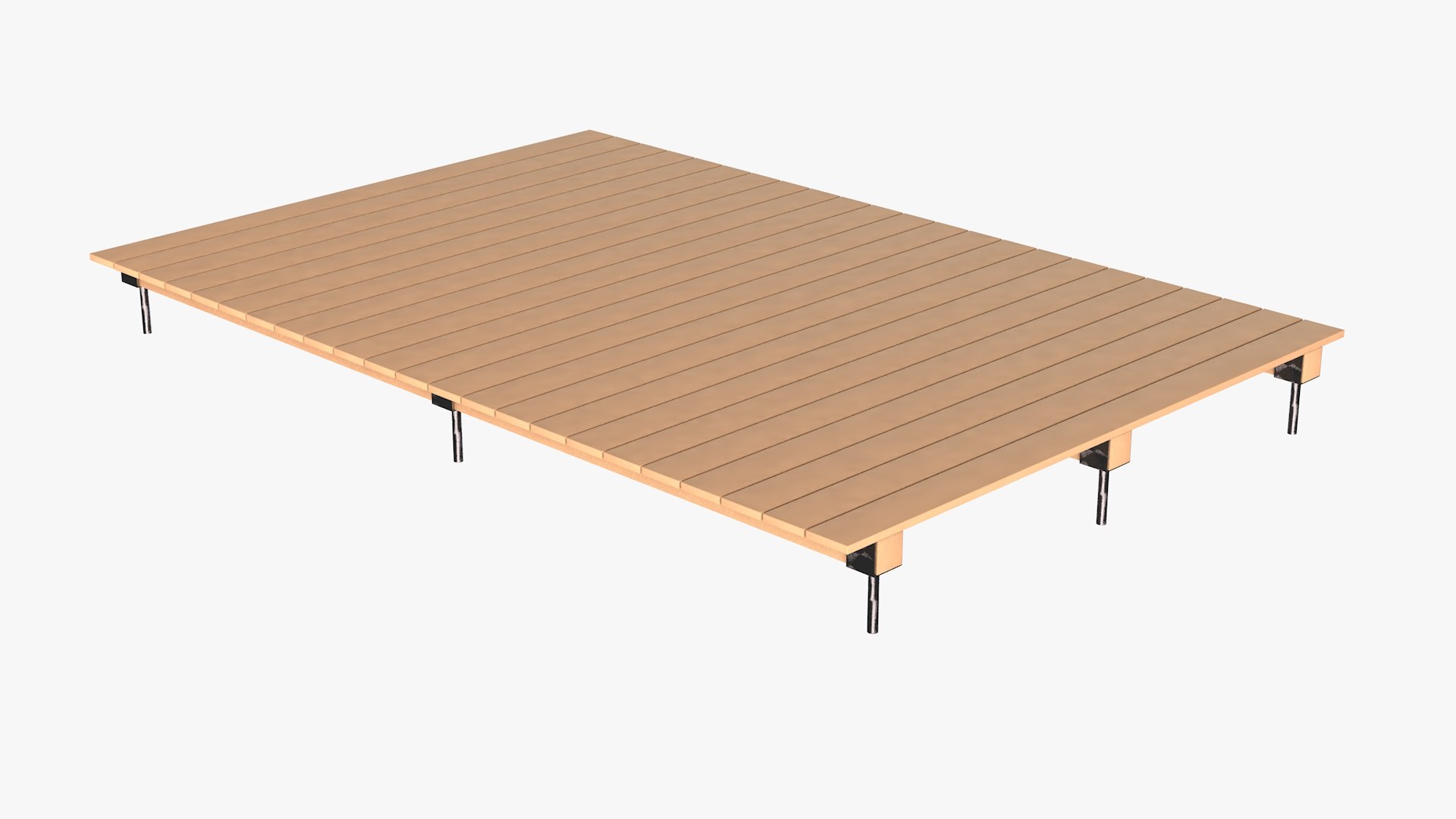 Wooden Stage Deck 3D Model - TurboSquid 2304953