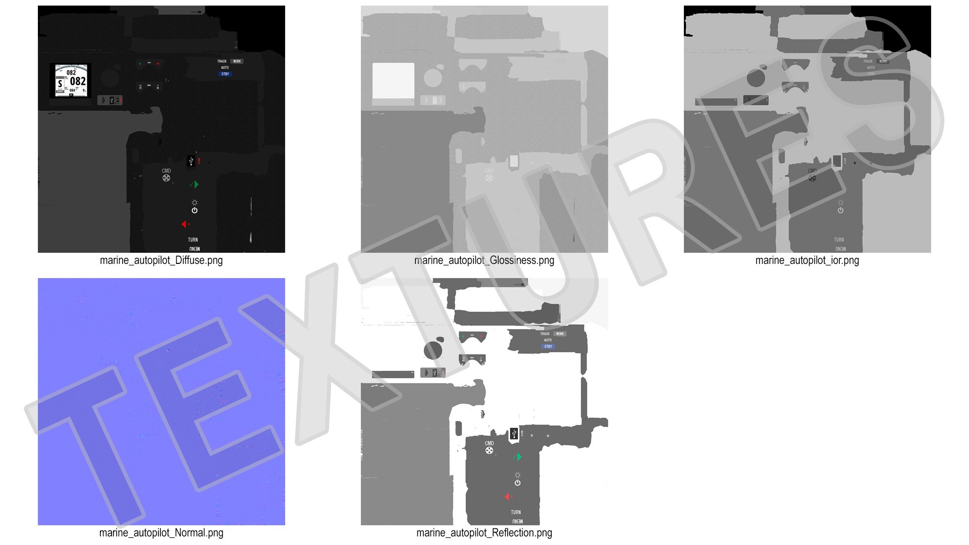 Simrad ap70 mk2 marine 3D model - TurboSquid 1673064