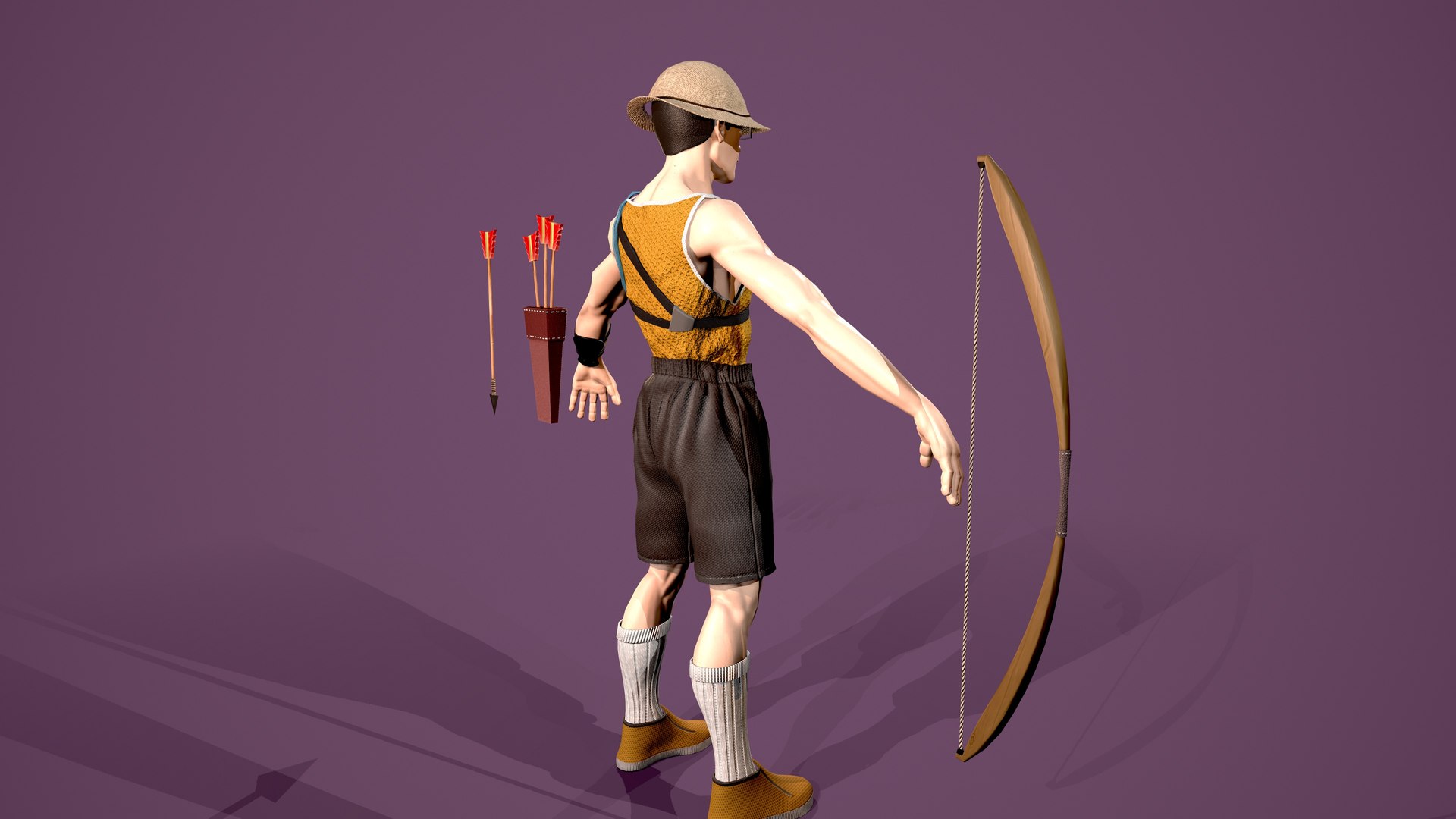 Archer 3D - TurboSquid 1904863