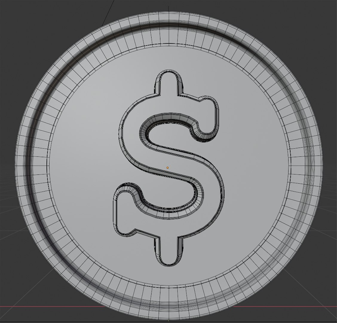 3D Gold Coin - TurboSquid 1658734