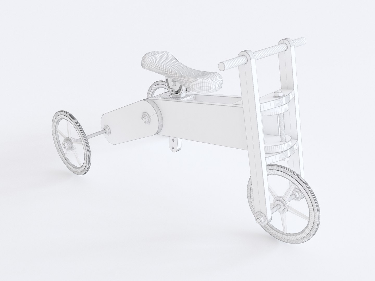 Push bike 3D model - TurboSquid 1211460