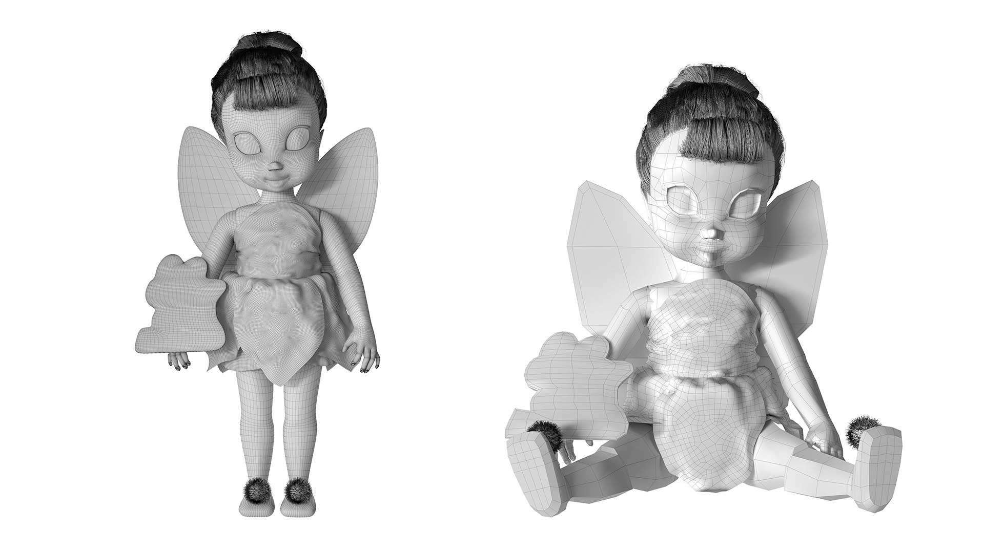 Disney Doll Tinker Bell 3D Model - TurboSquid 1926477