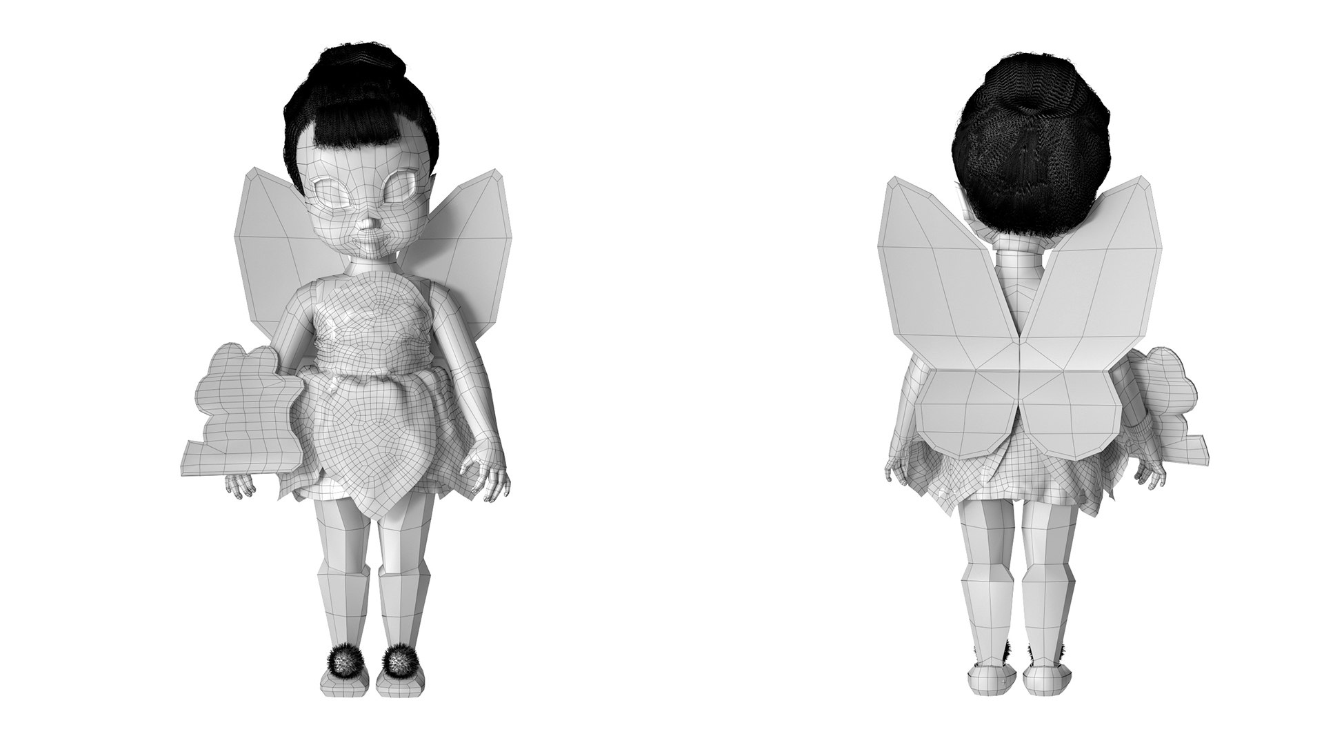 Disney Doll Tinker Bell 3D Model - TurboSquid 1926477