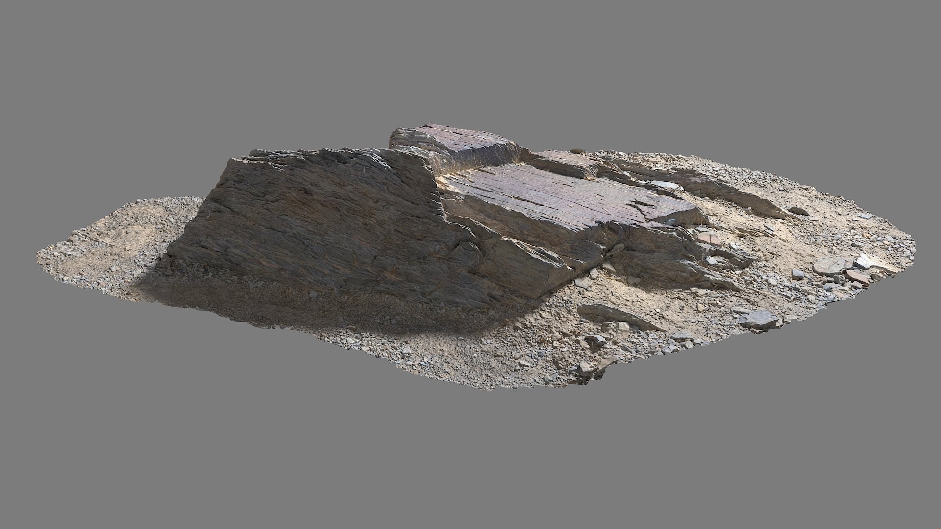 Assembly Ground Rock 31 3D Model - TurboSquid 2003774