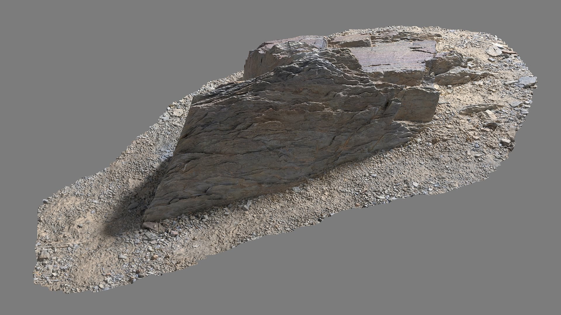 Assembly Ground Rock 31 3D Model - TurboSquid 2003774