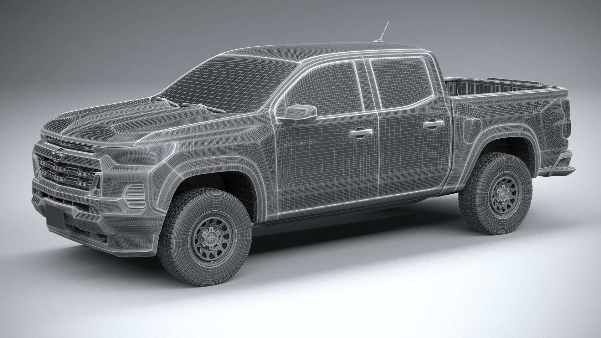 3D Chevrolet Colorado WT 2023 - TurboSquid 1983715