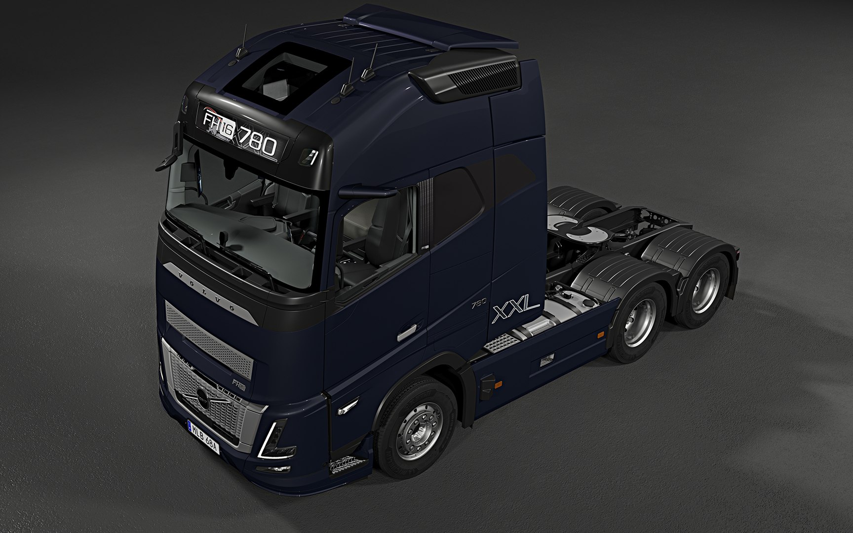 3D 2025 Volvo FH16 6x4 Aero Globetrotter XXL - TurboSquid 2293126