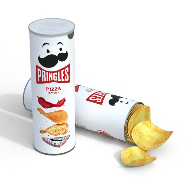 modelo 3d Pringles sabor pizza - TurboSquid 2370545