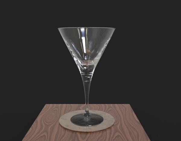 3d martini model