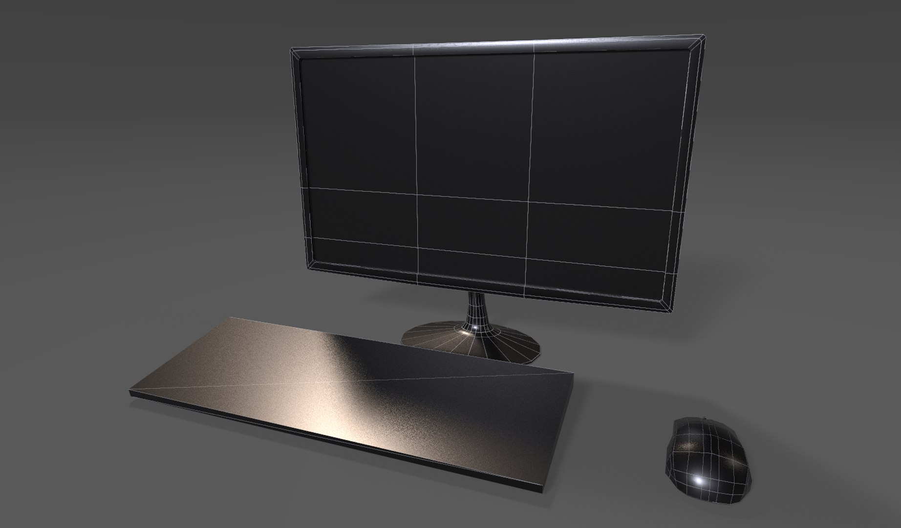 Screen Monitor 3D - TurboSquid 1366943