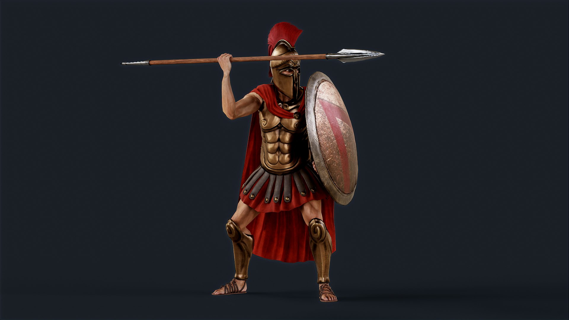 SPARTAN HEAVY HOPLITE 3D Model - TurboSquid 2289911