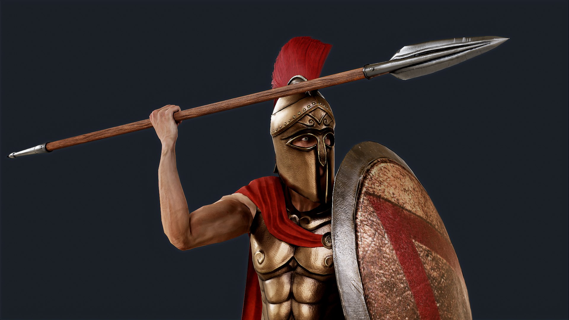 SPARTAN HEAVY HOPLITE 3D Model - TurboSquid 2289911