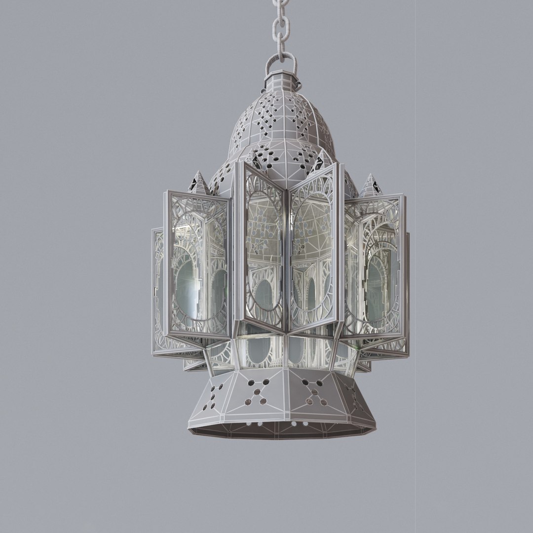Free Arabic Lamp 3d Model