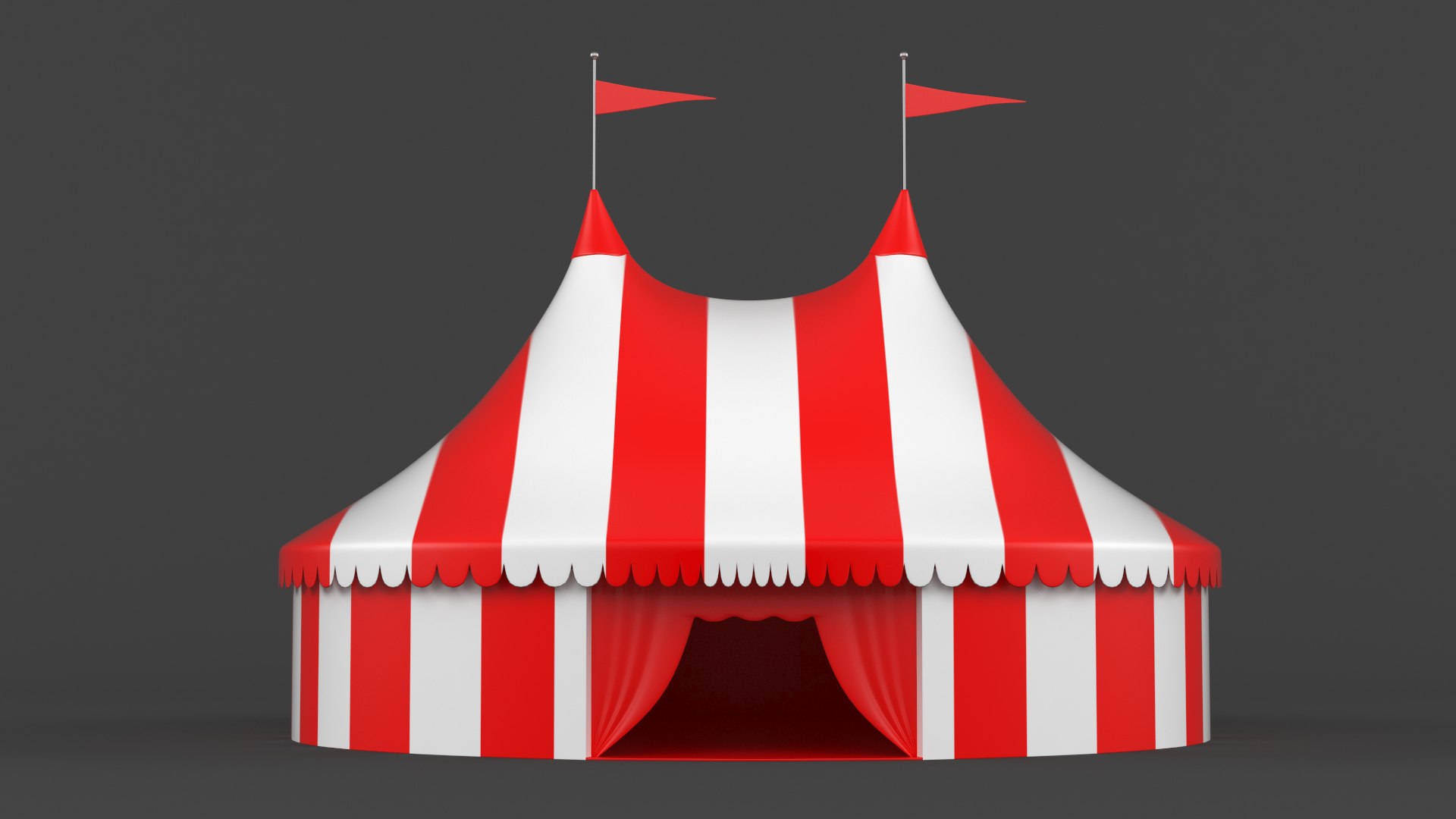 Free 3D Circus Tent - TurboSquid 2013485