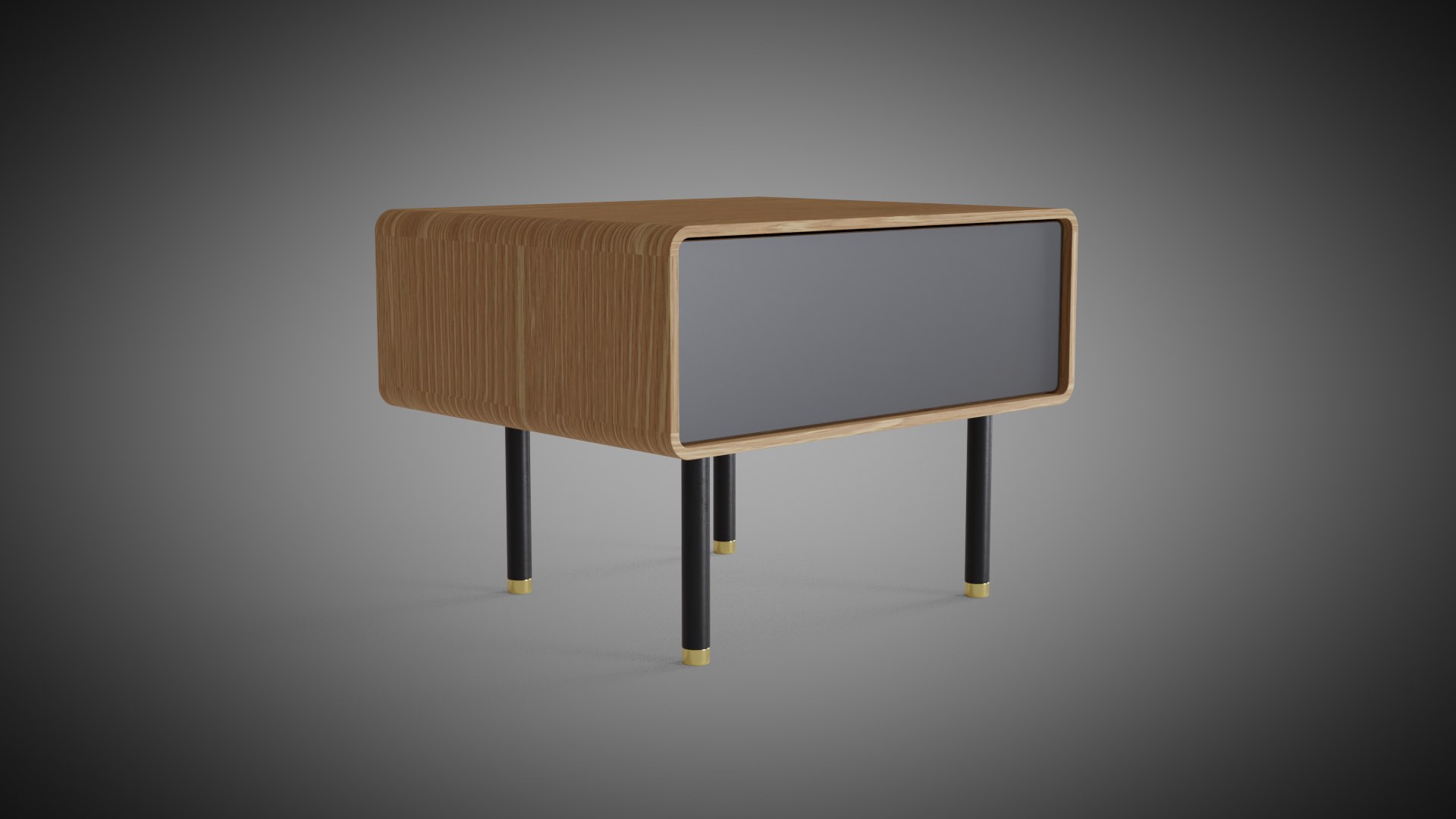 Fina Nightstand By Gazzda 3D Model - TurboSquid 1738625