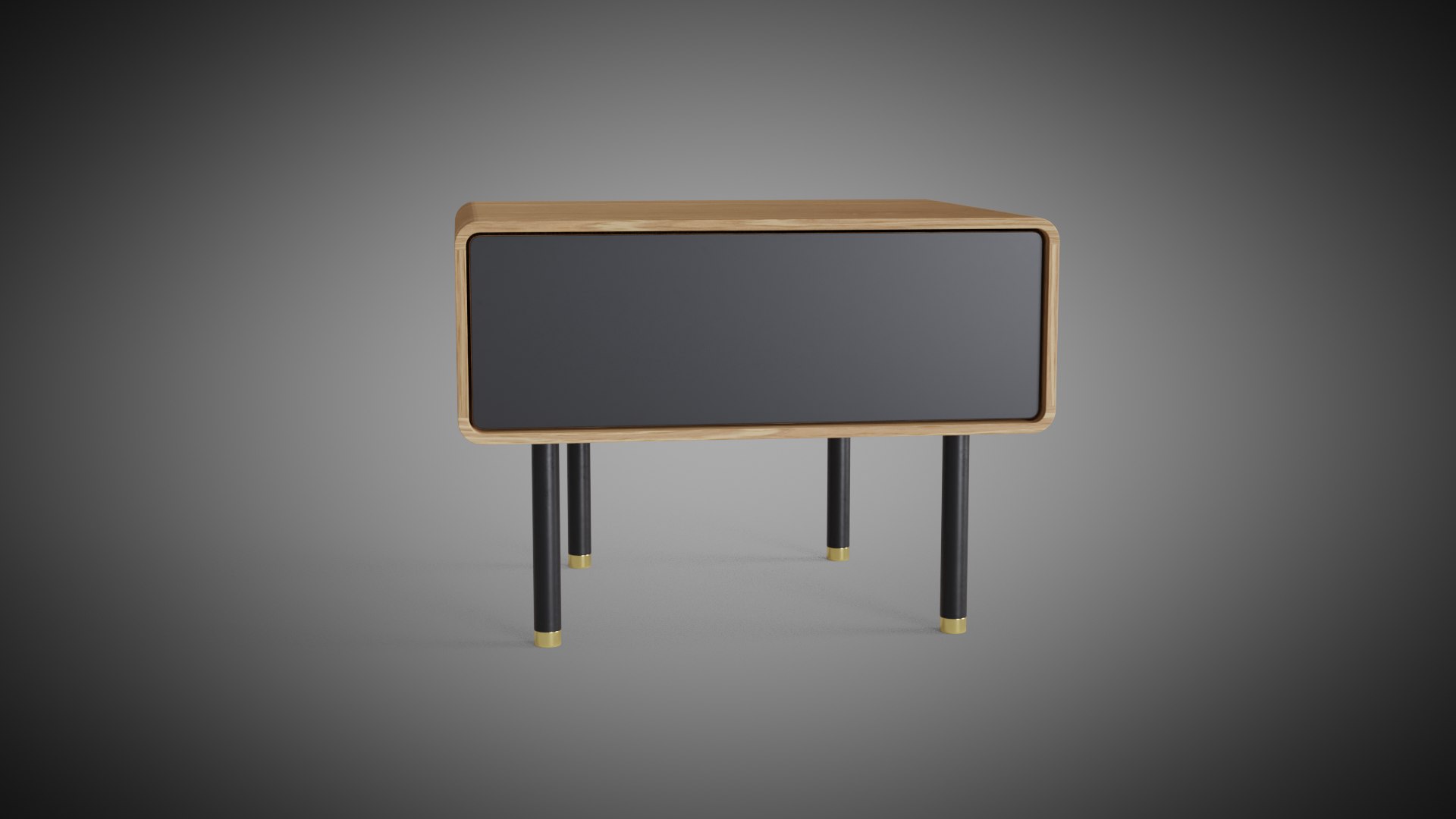Fina Nightstand By Gazzda 3D Model - TurboSquid 1738625