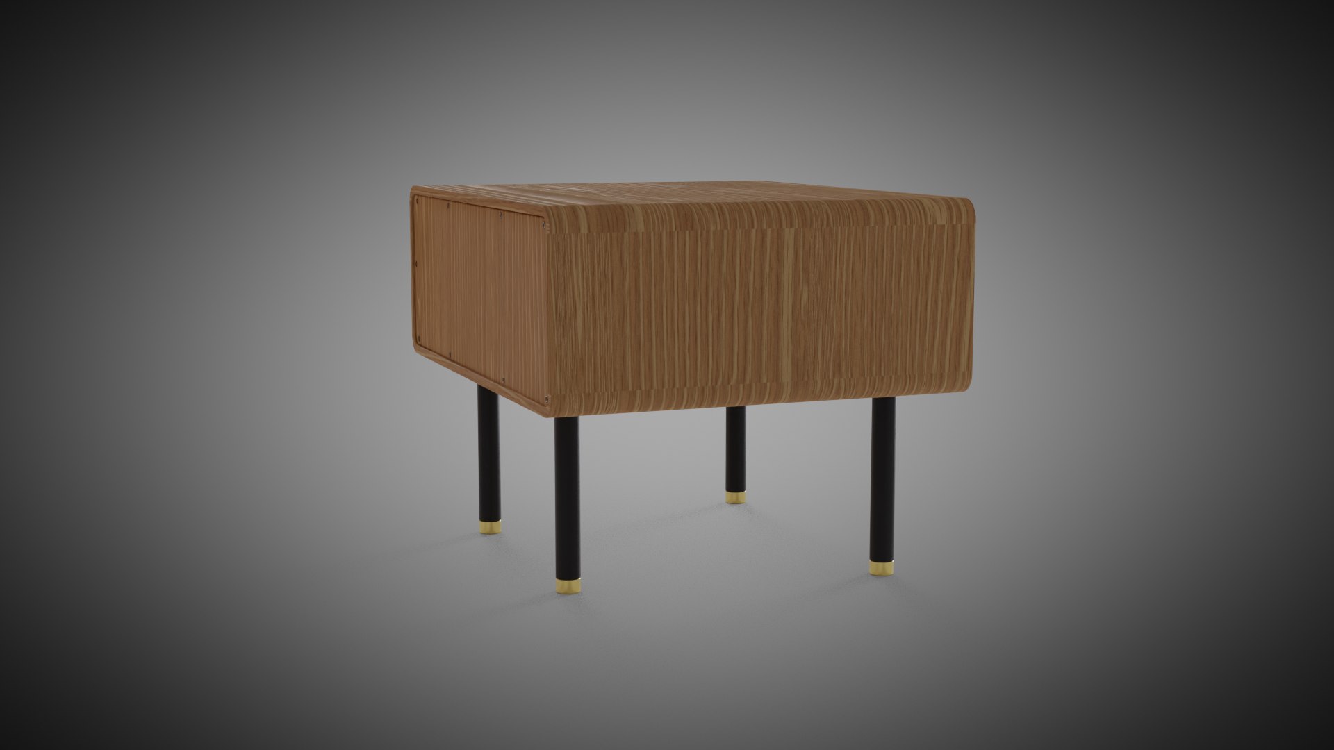 Fina Nightstand By Gazzda 3D Model - TurboSquid 1738625