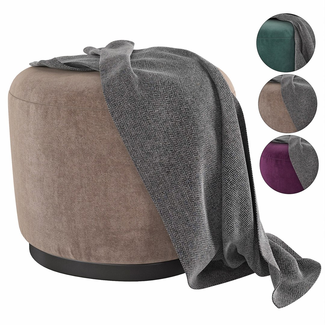 Pouf Spot3D模型 - TurboSquid 1994697