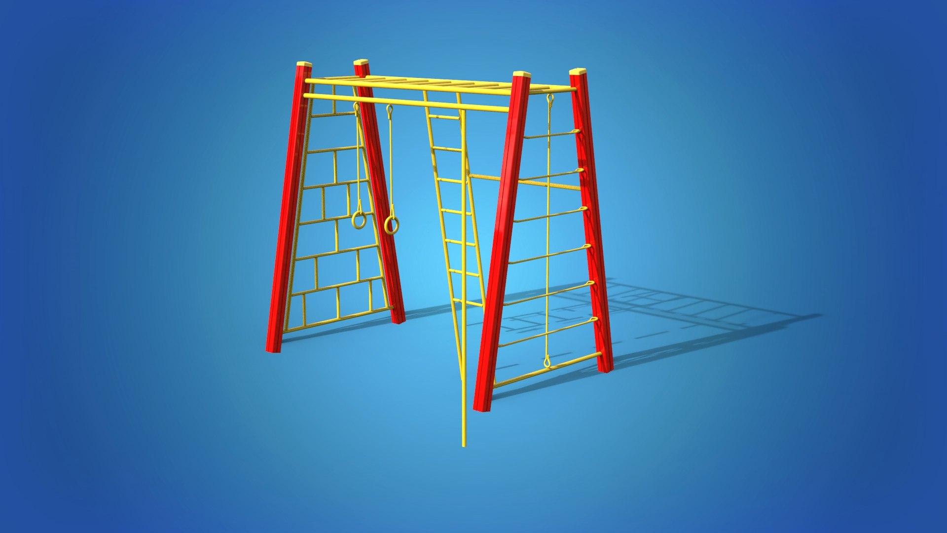 3D Children Swing Model - TurboSquid 1842144