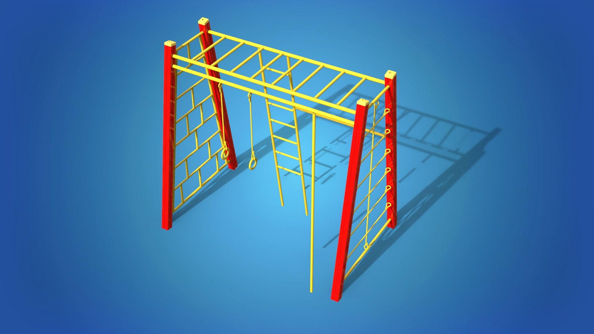 3D Children Swing Model - TurboSquid 1842144