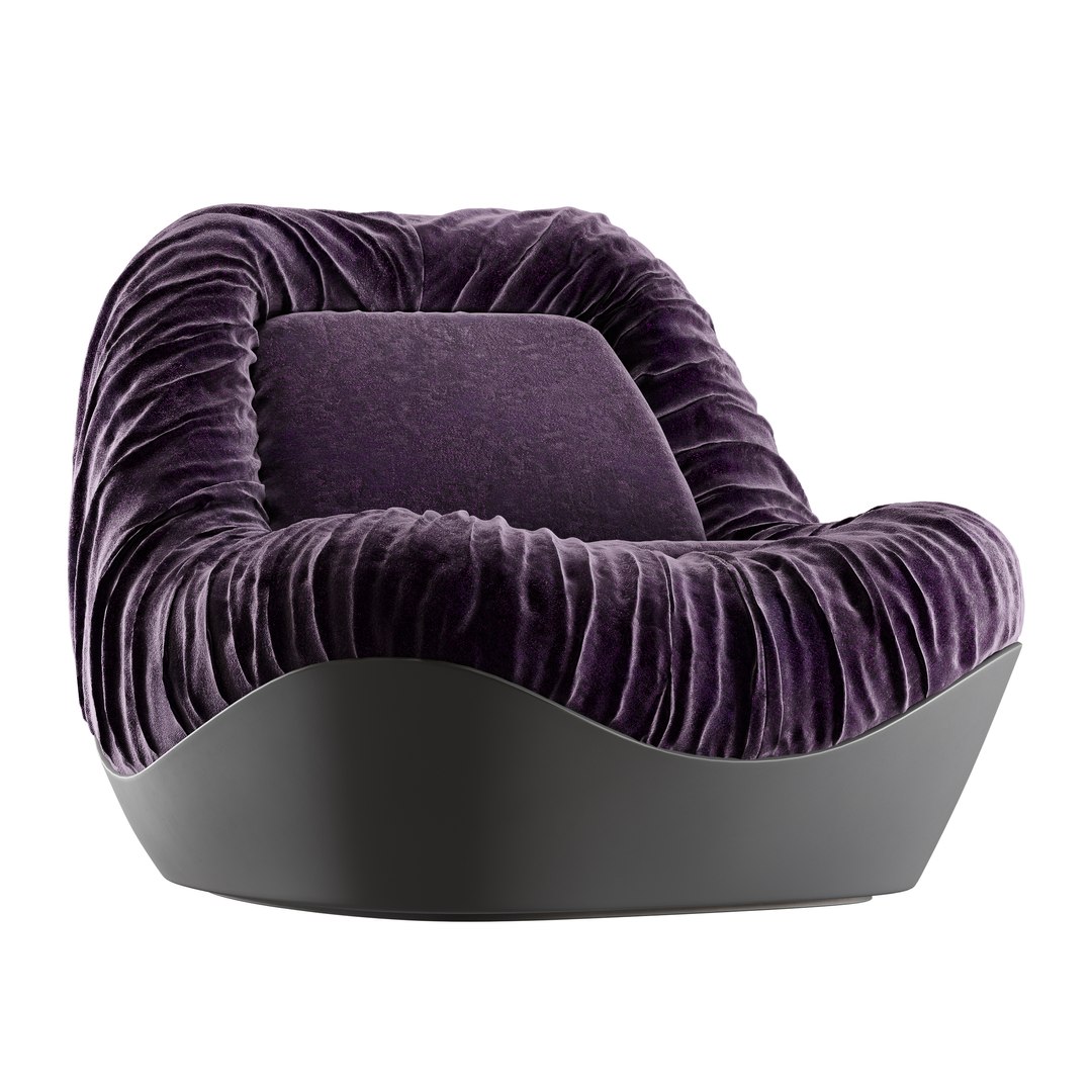 3D Baxter Barret Armchair Model - TurboSquid 2351005