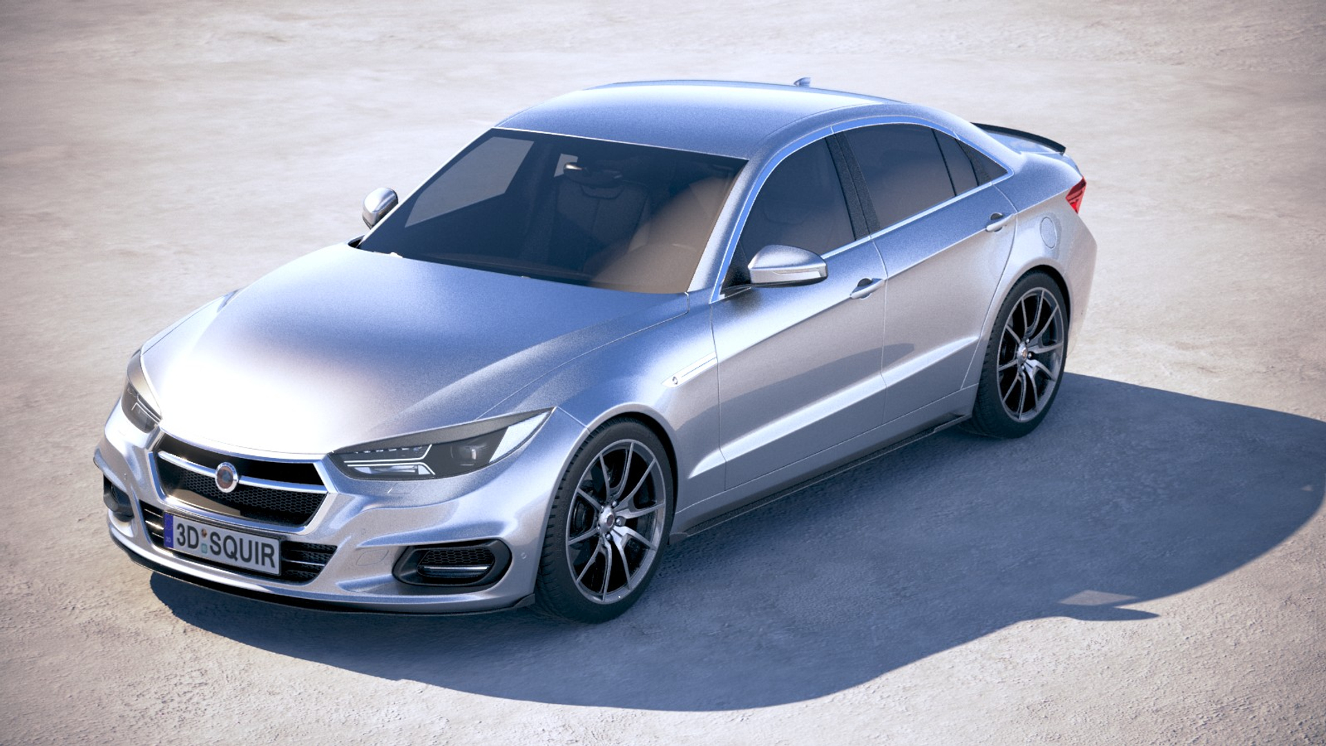 Generic Sedan 2018 3D - TurboSquid 1251343