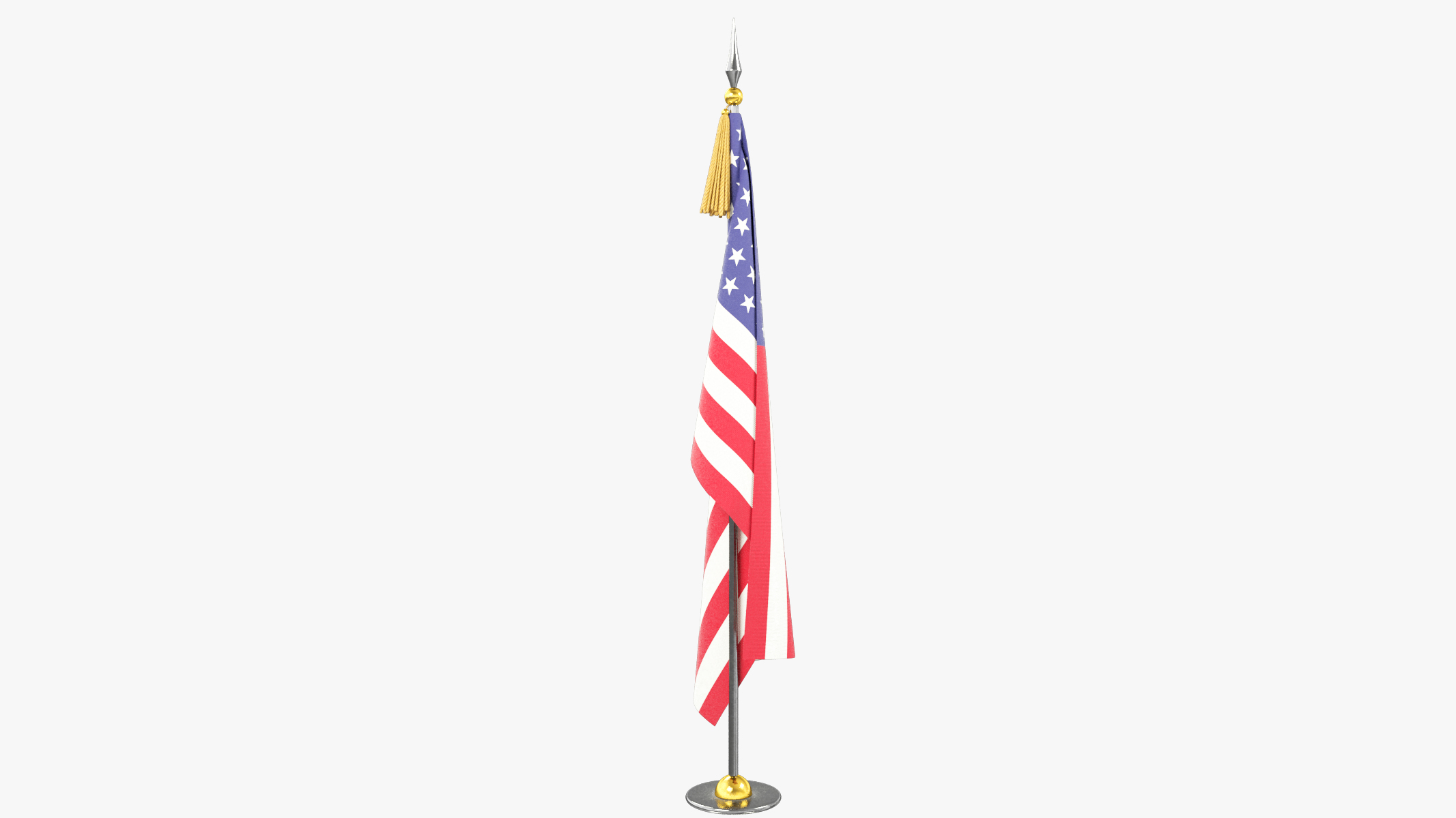 3D American Flags Collection V1 model - TurboSquid 1880061