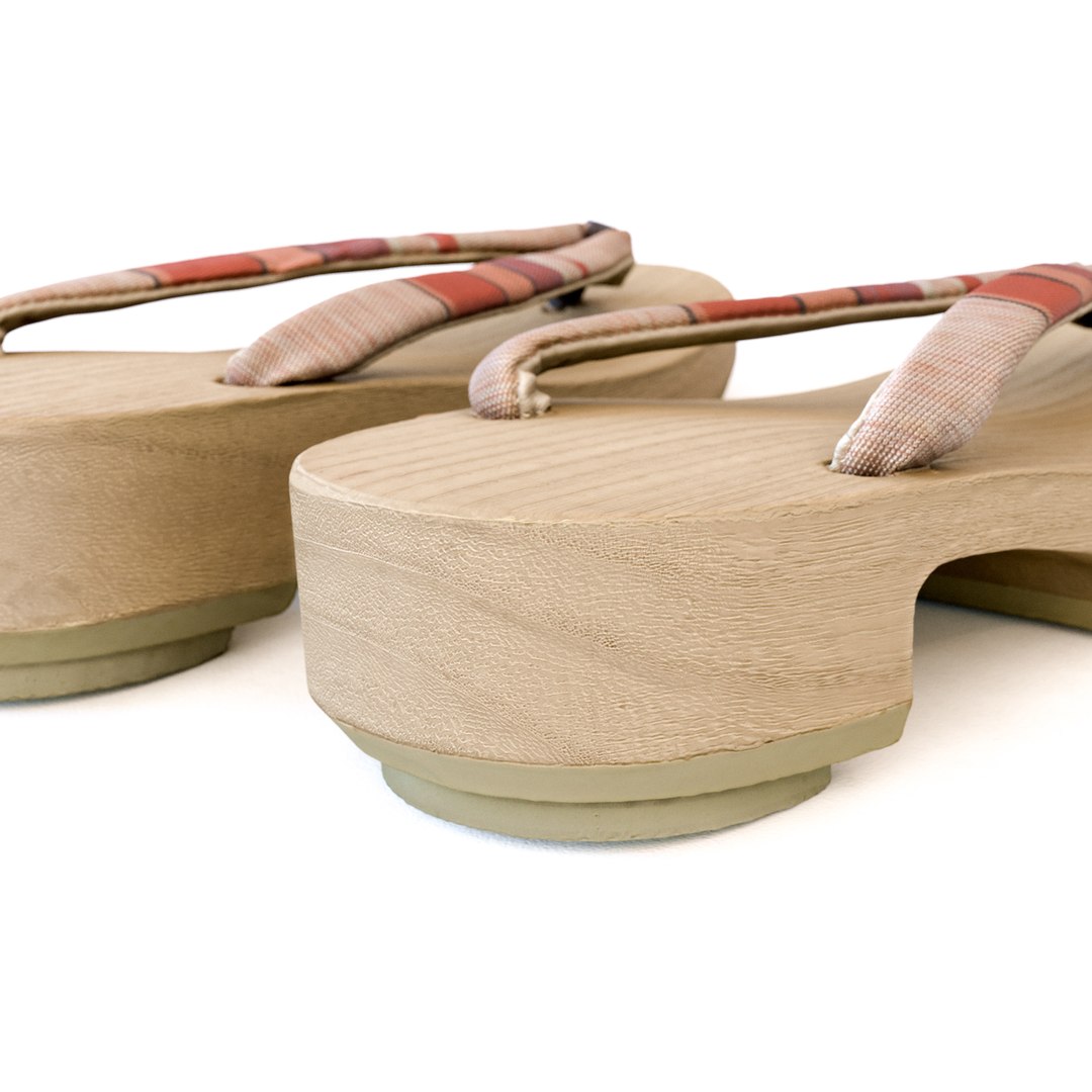 Ukon Geta Set For Women - Japanese Wooden Clogs 3D Model - TurboSquid 2008173